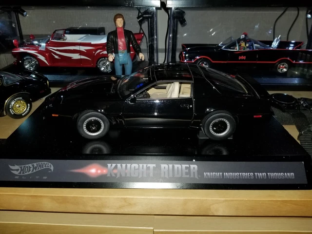 KNIGHT RIDER HOT Wheels 1/18 Super Elite KITT w/ Lights & Voice Rare ...