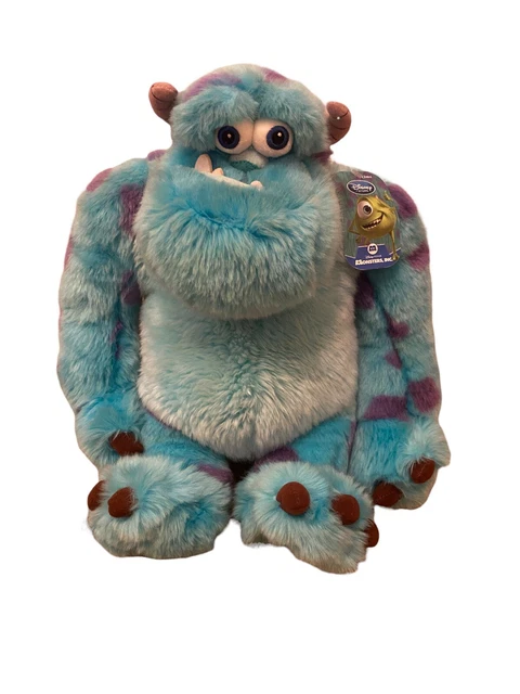 DISNEY STORE MONSTERS Inc Sulley Plush Soft Toy With Original Tag £4.95 ...
