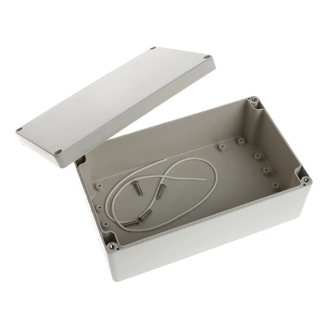 PLASTIC JUNCTION BOX Power Enclosure Rectangle Electrical Box Mounted £ ... PLASTIC JUNCTION BOX Power Enclosure Rectangle Electrical Box Mounted £ ...