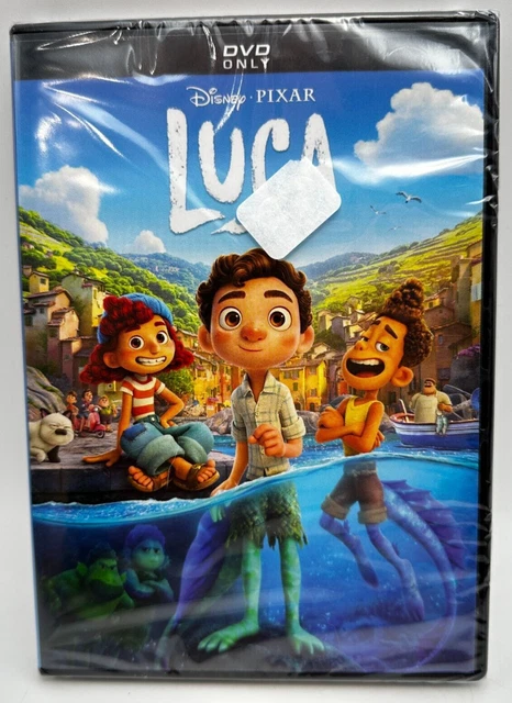 DISNEY LUCA DVD 2021 Pixar Family Animation Cartoon Movie NEW SEALED £9 ...