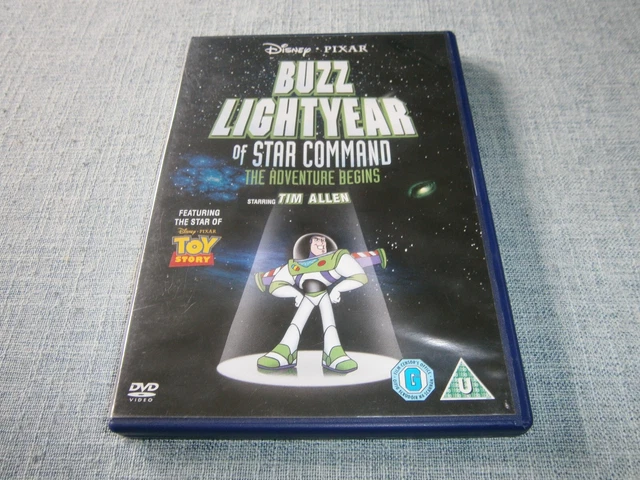 BUZZ LIGHTYEAR OF Star Command: The Adventure Begins (DVD, 2000) Disney ...