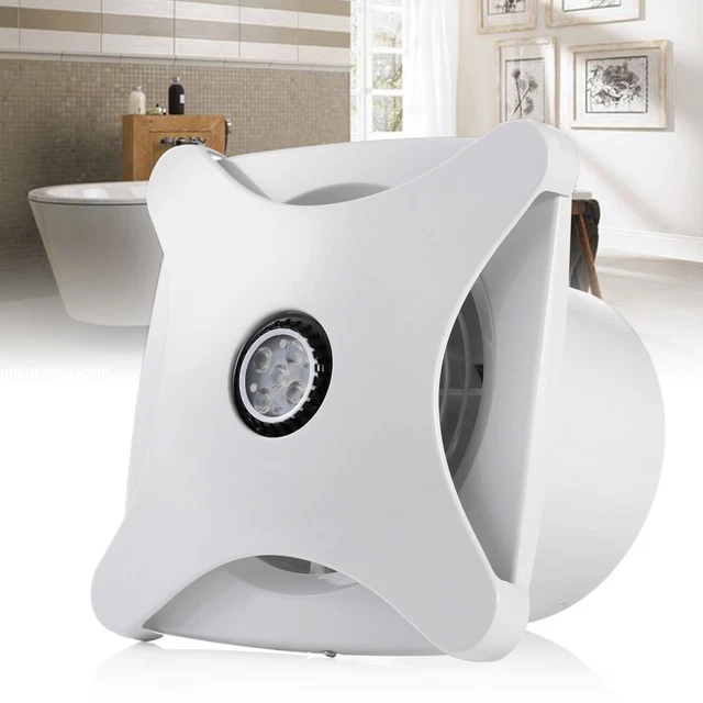 BATHROOM EXHAUST FAN Ventilation Extractor Fan WallMounted Blower with ...