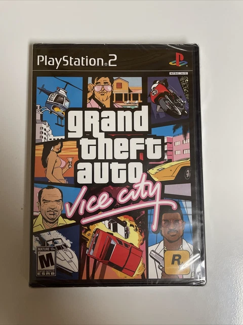 GRAND THEFT AUTO GTA Vice City PS2 New SEALED Playstation 2 Trilogy ...