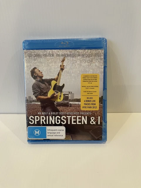 SPRINGSTEEN & I (Blu-ray, 2013) Music Documentary Bruce Springsteen ...