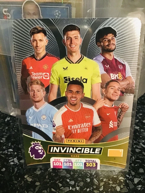 INVINCIBLE CARD PANINI Adrenalyn Xl Premier League 2024 EUR 28,11 ...