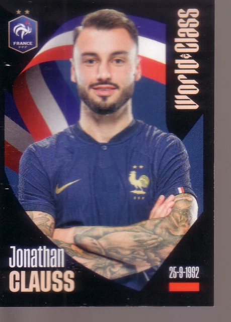 STICKER PANINI WORLD Class 2024 Jonathan Clauss France # 196 EUR 2,99 ...
