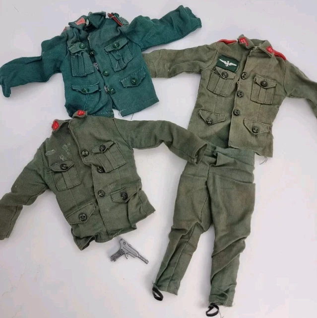 ACTION MAN GERMAN Stormtrooper Part Uniform Spares Job Lot Palitoy VAM ...