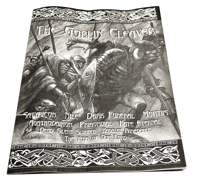 THE GOBLIN CLEAVER Metal Fan Zine First Issue 1999 Nile Primordial ...