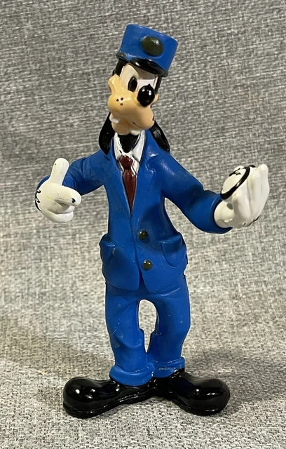 RARE WALT DISNEY World Resort Railroad Train Set Conductor Goofy ...