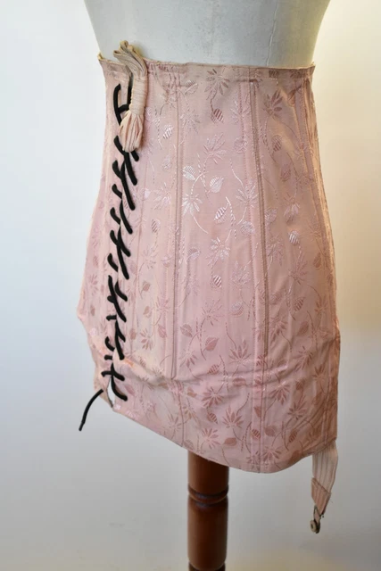CC41 VINTAGE GIRDLE corset NWT's 40's body shaping skirt suspenders ...