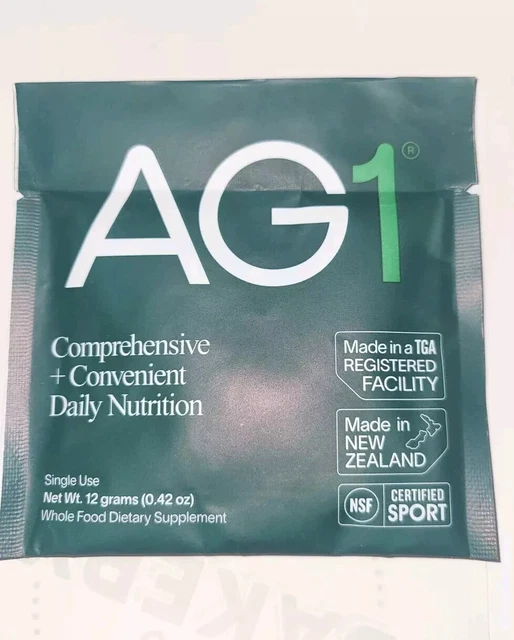12 X AG1 Athletic Greens AG1 Individual Sachets 12Gram - MIXED DATES £ ...