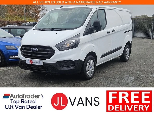 FORD TRANSIT CUSTOM 300 EcoBlue Leader L1 H1 Euro 6 AC Panel Van Diesel ...