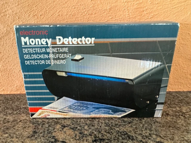ELECTRONIC MONEY DETECTOR. Geldschein- Prüfgerät. Neu/ unbenutzt! EUR ...