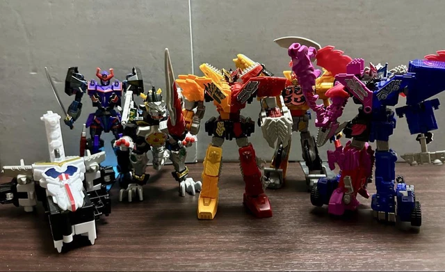 POWER RANGERS KIKAI Sentai Zenkaiger Minipla Megazord 6p set BANDAI ...