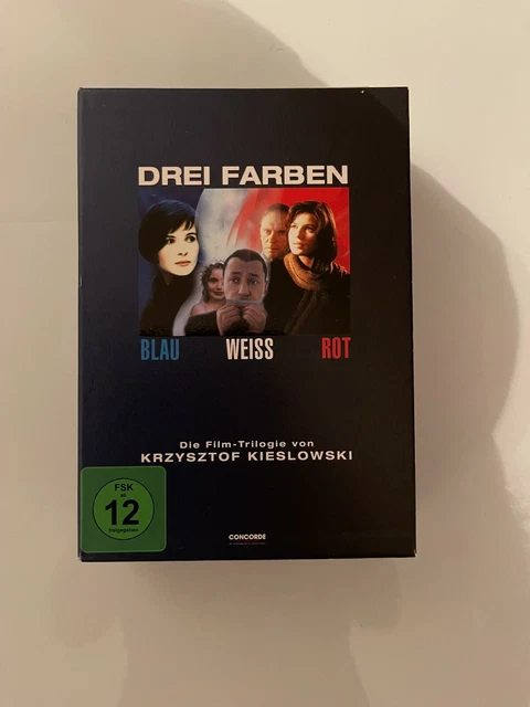 DREI FARBEN TRILOGIE ( BLAU, WEISS, ROT ) von Krzysztof Kieslowski auf ...