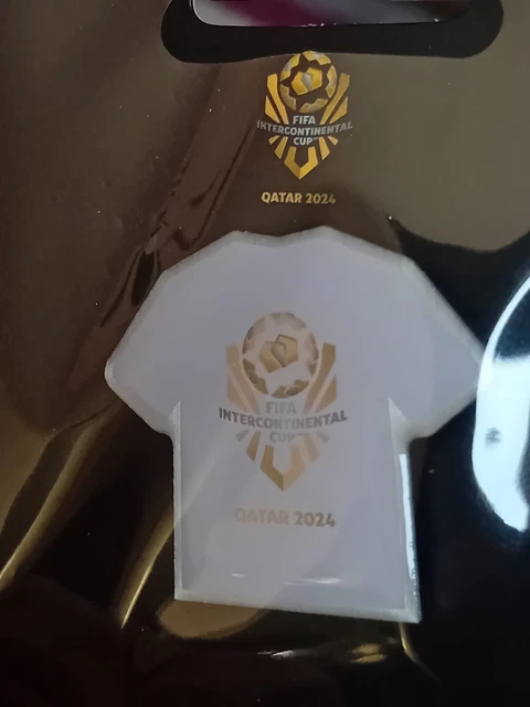 QATAR 2024 OFFICIAL Fifa Intercontinental Cup Pin , Real Madrid ...