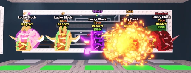 STEAL A BRAINROT 5 Together taco lucky blocks Galaxy Lava Traits £1.74 ...