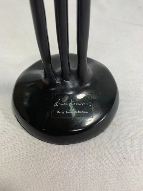 LOUISE HEDERSTROM SWEDEN "Two Become One " Modernist Metal Figural ...