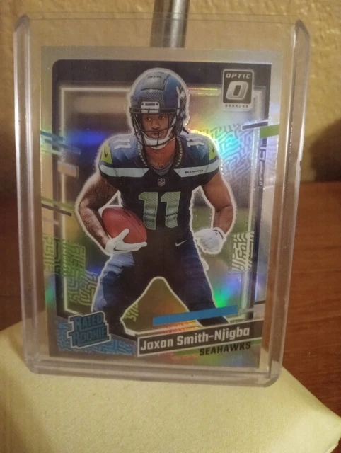 2023 DONRUSS JACKSON Smith-Njigba optique argent Holo Prizm EUR 14,35 - PicClick FR