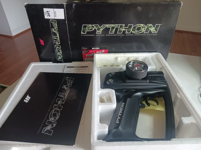 PYTHON JR PROPO Net-112 Rc 2 Channel Remote Control $19.99 - PicClick