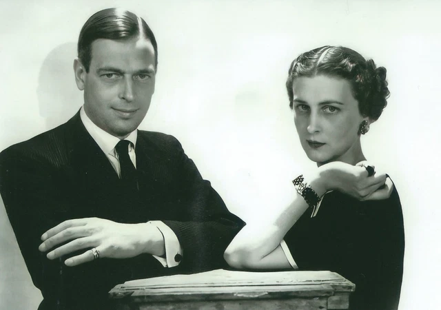 PHOTOGRAPH OF PRINCE George & Princess Marina, the Duke & Duchess of ...