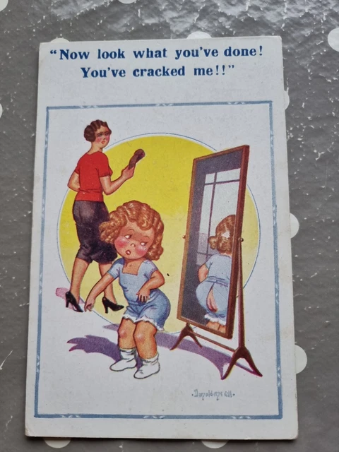 VINTAGE SAUCY SEASIDE Comic Postcard D Constance New Donald Mcgill No ...