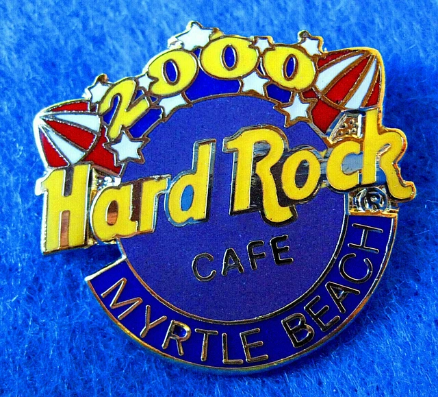MYRTLE BEACH HRC MILLENNIUM PURPLE LOGO ROCKETS 2000 2LC Hard Rock Cafe ...