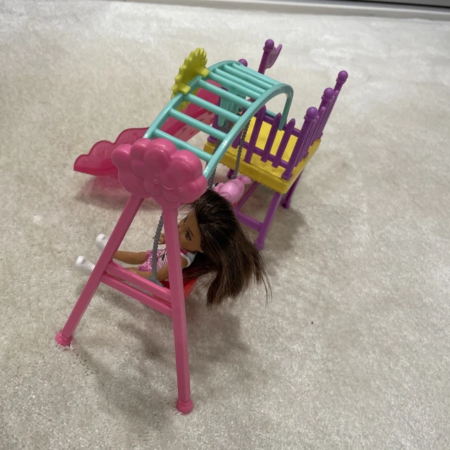 BARBIE CHELSEA PLAYGROUND Playset swing slide £11.87 - PicClick UK