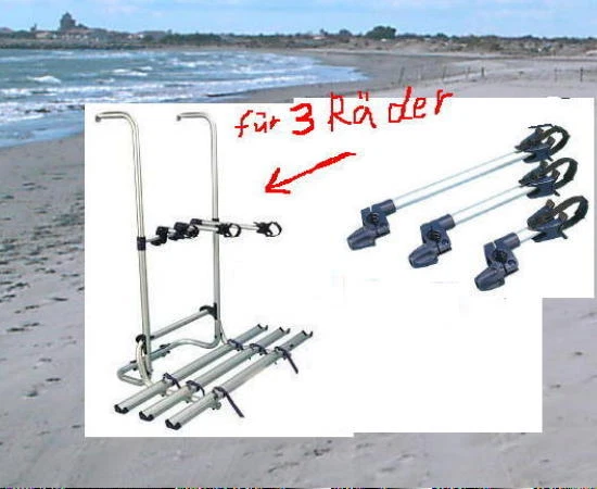 FAHRRADTRÄGER BIKE RACK Quipon Hymer Wohnmobil für 3 Fahrräder 43387m NEU EUR 429,93 - PicClick DE