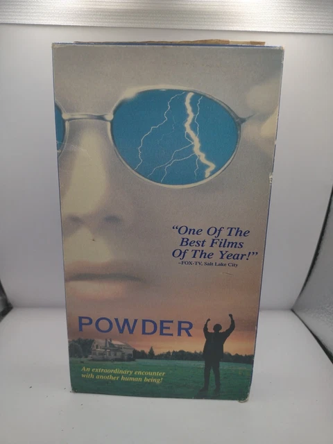 POWDER (VHS, 1996) - Sean Patrick Flanery - Jeff Goldblum Sci-fi VHS 90 ...