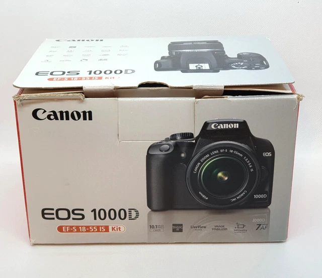 CANON EOS 1000D APS-C DSLR Camera (Body only) *Low Shutter Count* $159. ...