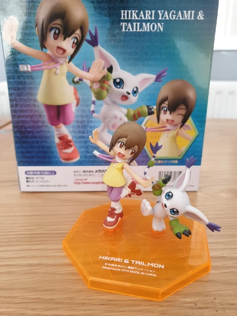 DIGIMON ADVENTURE GEM Series Hikari Tailmon Megahouse Figure Gatomon £ ...