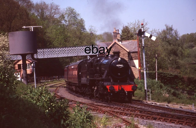 35MM RAILWAY SLIDE- LOBST Class Steam Loco 42968 @ Highley £2.99 ...