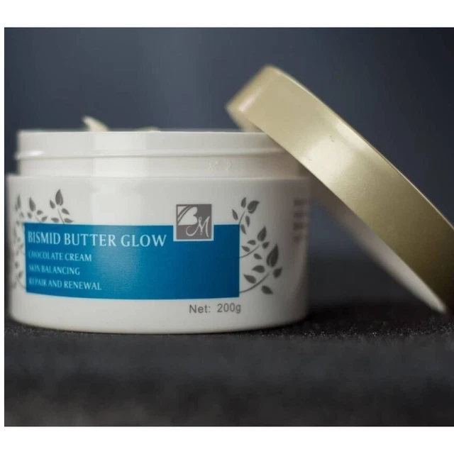 BISMID BUTTER GLOW Chocolate Cream For Skin Balancing, Repair & Renewal - 200g £24.99 - PicClick UK