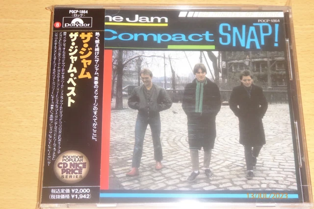 CD THE JAM-COMPACT SNAP!-1990-JAPAN Import-Obi strip-Polydor -EX/EX ...