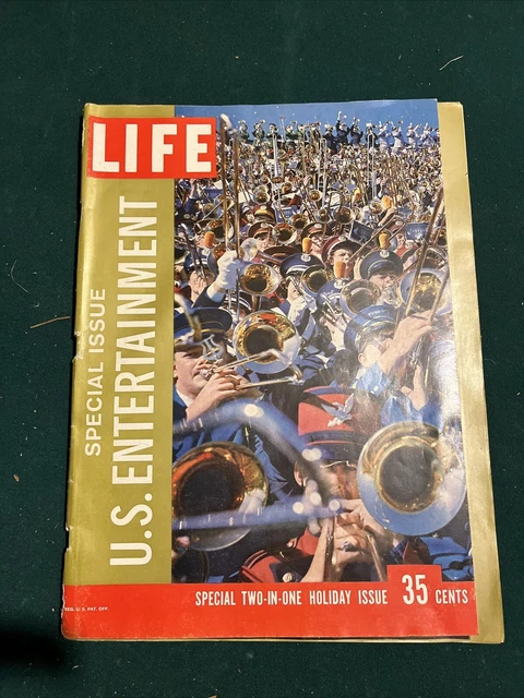 LIFE MAGAZINE DECEMBER 22 1958 Special Issue Us Entertainment Rare ...