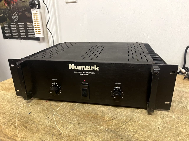 NUMARK SA-2200 POWER Amplifier $150.00 - PicClick