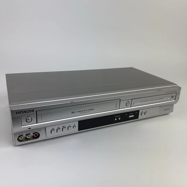 HITACHI DV-PF5E(UK) DVD Video Player VHS Video Cassette Recorder Combo ...