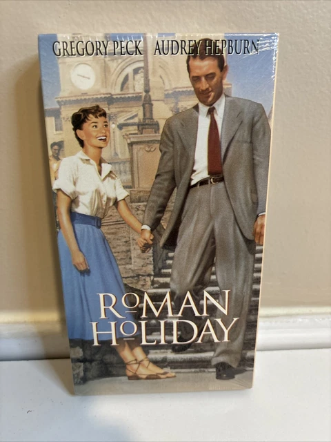 ROMAN HOLIDAY VHS Tape Audrey Hepburn Gregory Peck Factory Sealed New ...