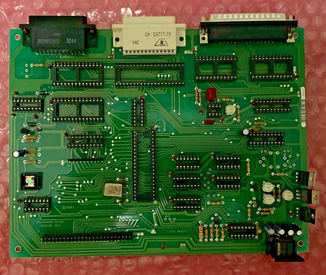VINTAGE 1987 MAGNUM Opus “ The Maxi “ Computer Board £22.02 - PicClick UK