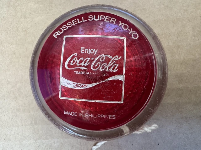VINTAGE RETRO YO YO Collectable Coca Cola Russell Reflector Super Yoyo ...
