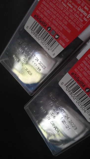 (2) TIC TAC Christmas Naughty or Nice Lumps of Coal Cherry Candies - 0 ...