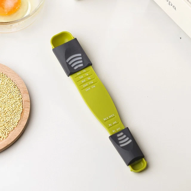 MEASURING SPOON BUILT-IN Scale Eight Measurement Stalls ABS ...