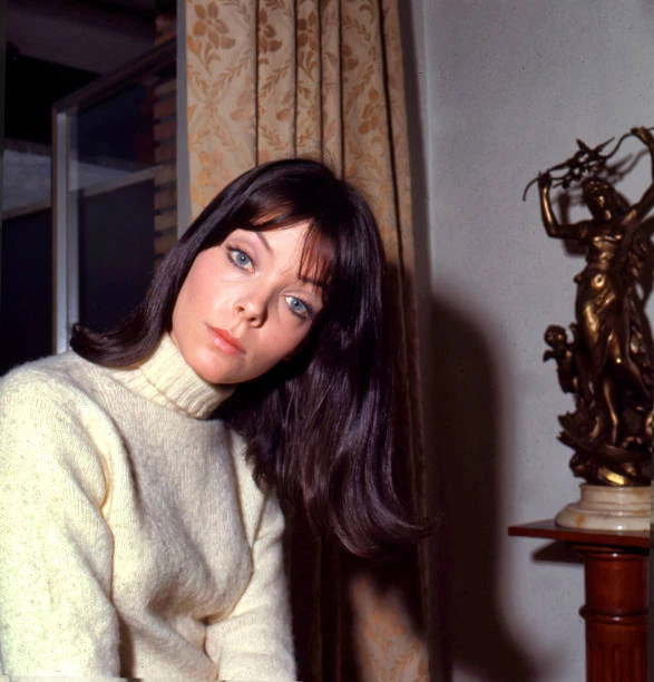 AMERICAN ACTRESS PATTY Shepard poses at her home in Madrid 1968 OLD ...
