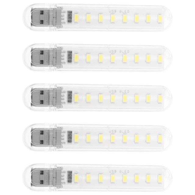 5PCS USB NIGHT Lights Mini Plug in LED Lamps for Nursery Bedroom £9.58 ...