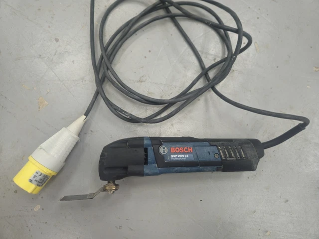 BOSCH PROFESSIONAL 110V Multi Tool - GOP 2000 CE £23.60 - PicClick UK