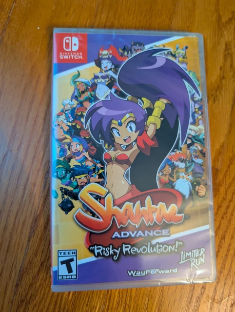 SHANTAE ADVANCE RISKY Revolution (Nintendo Switch) Limited Run Games ...