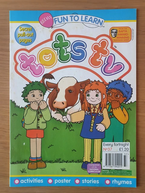 TOTS TV Fun To Learn Magazine No.37 17th July 1997 EUR 4,82 - PicClick DE