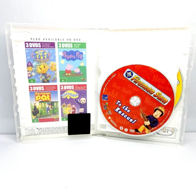 FIREMAN SAM (3 DVDS PAL Region 4) To The Rescue, Saves the Day, Joker ...