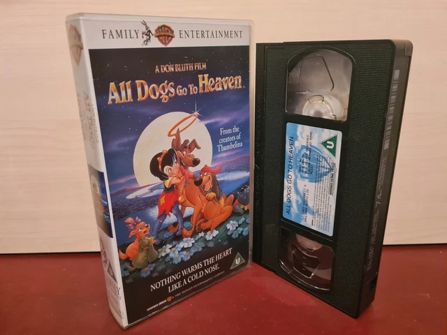 ALL DOGS GO To Heaven - Warner Bros - PAL VHS Video Tape (T211) £1.99 - PicClick UK